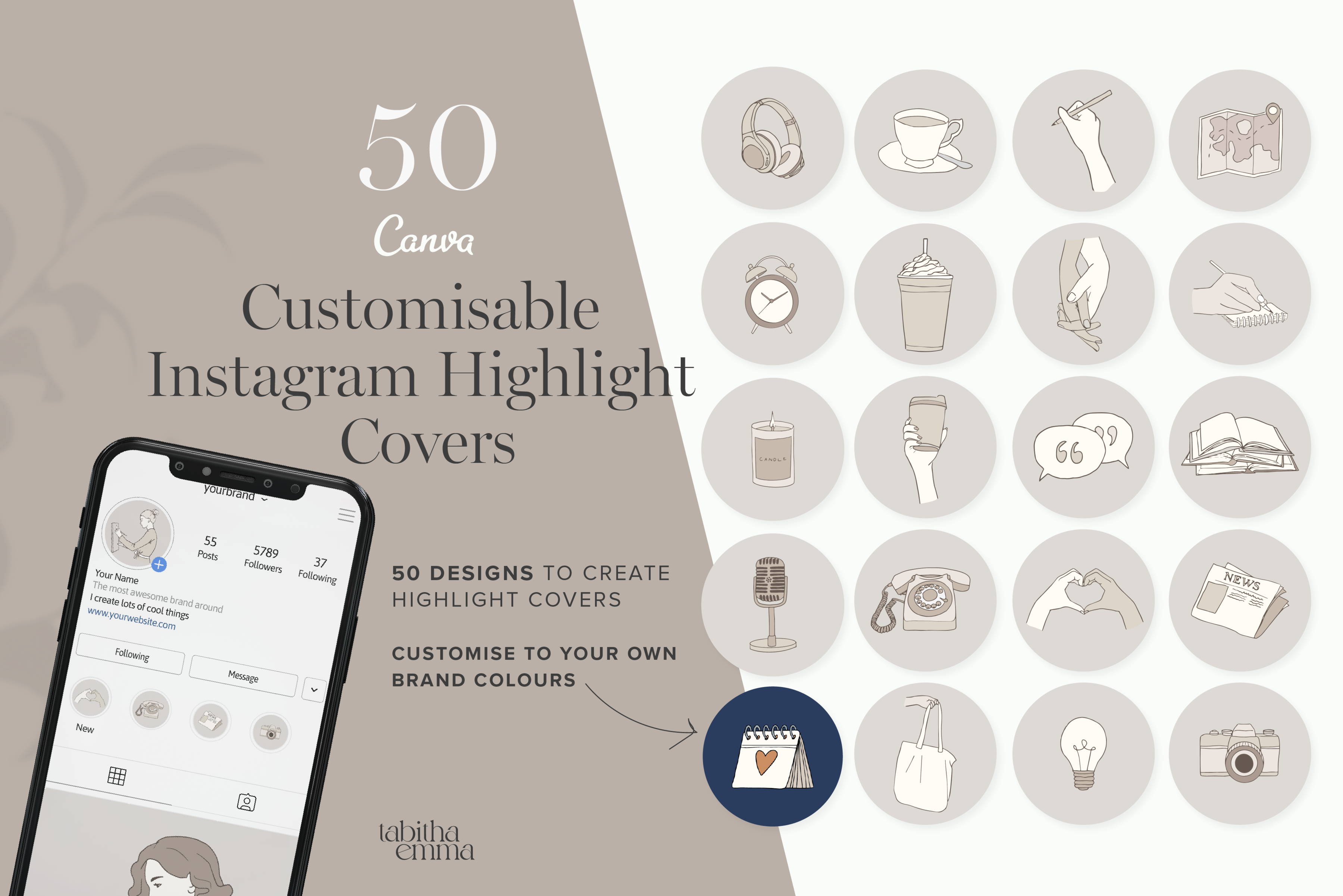 Instagram Highlight Story Covers | Creative Market