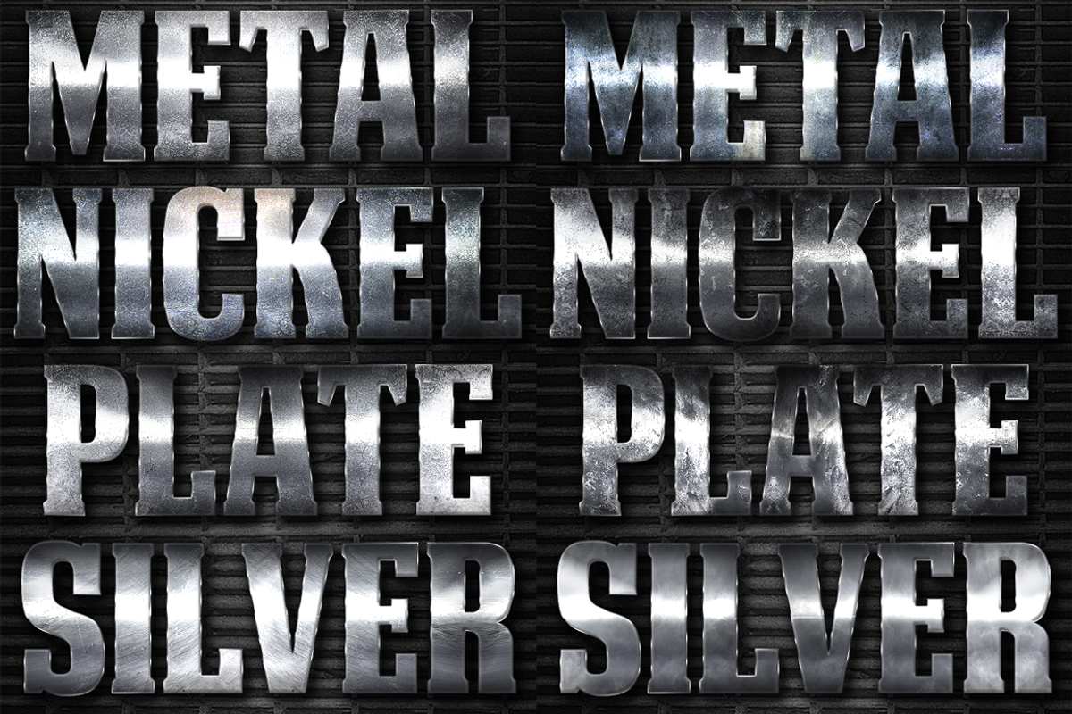 32 Extreme Metal Layer Styles 1, a Layer Style Add-On by DesignFathoms