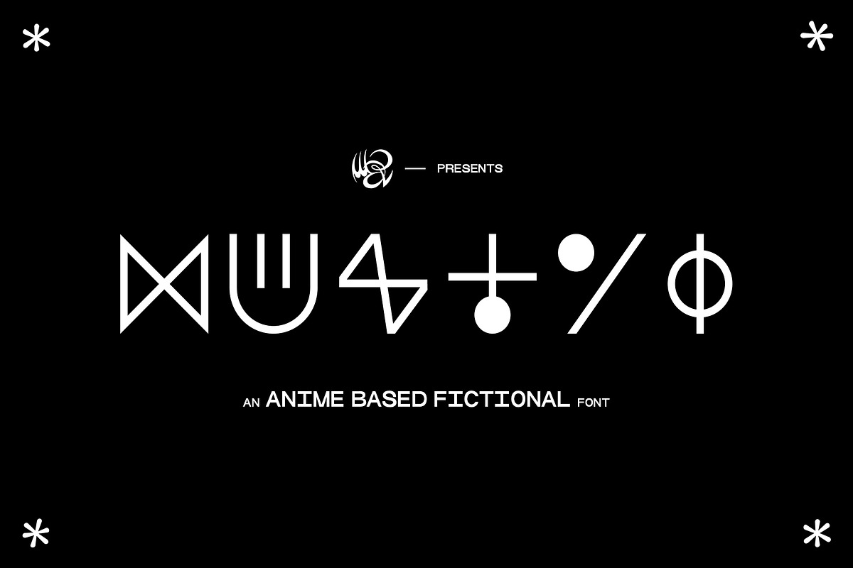 HUNTER X HUNTER symbol font, a Font by MDP TYPEFACES