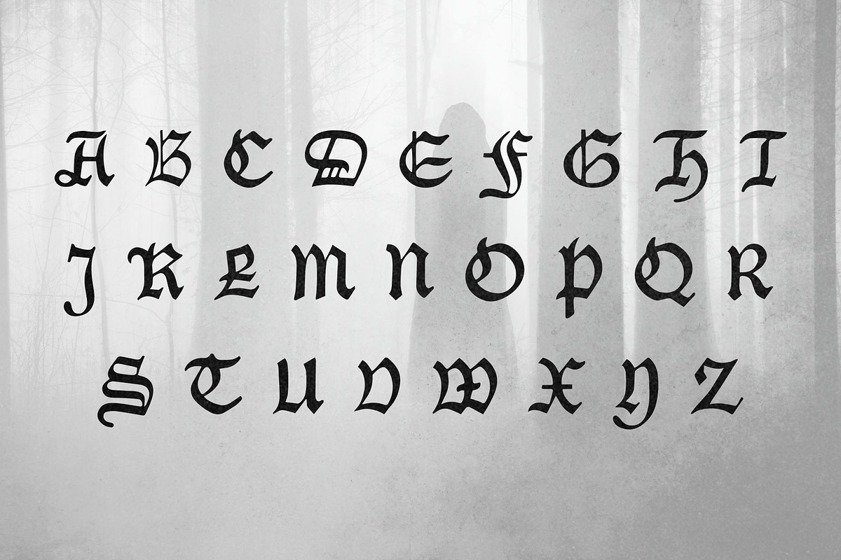 Infernal Grimoire Fantasy Font