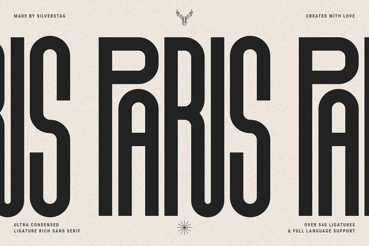 First Contact - Ultra Condensed Font, a Sans Serif Font by SilverStag ...