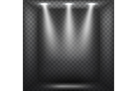 Abstract spotlight effect, a Templates & Theme by L_amica