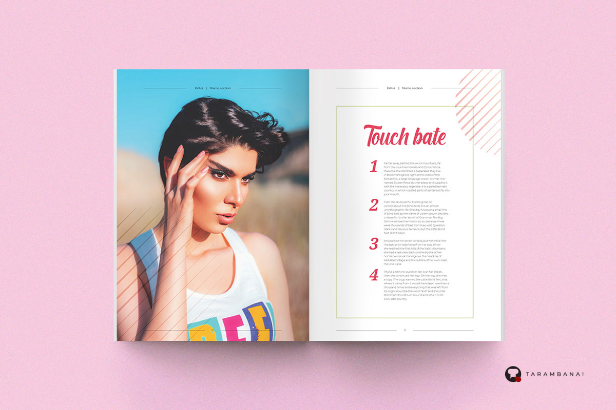 Bitter - Magazine Template, a Magazine Template by Plan B