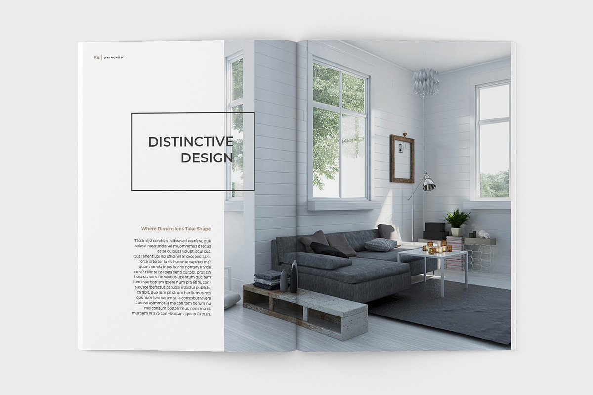 Lynx Publisher Proposal Template, a Brochure Template by SlideStation
