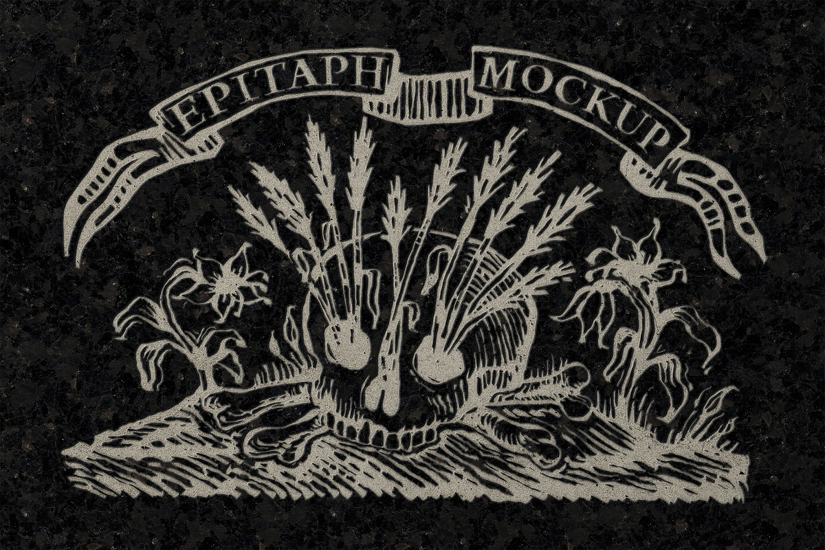 Epitaph Logo Mockup, a Mockup by Design Squad