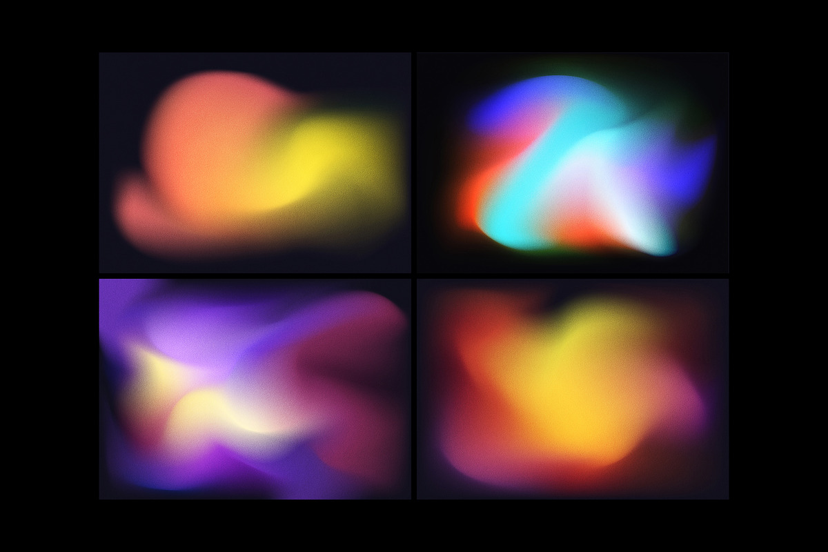 Blended Gradient Backgrounds, a Background Graphic by Design Squad