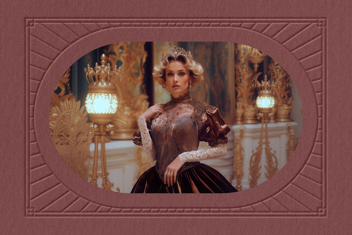 Vintage Elegant Frames Collection, an Object Graphic by Design Squad