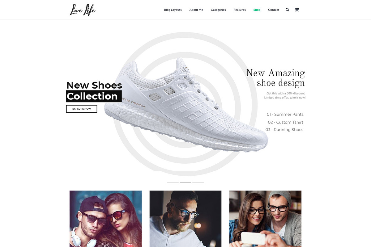 Love Life- Magazine & Business, a WordPress Template by Cherry ...