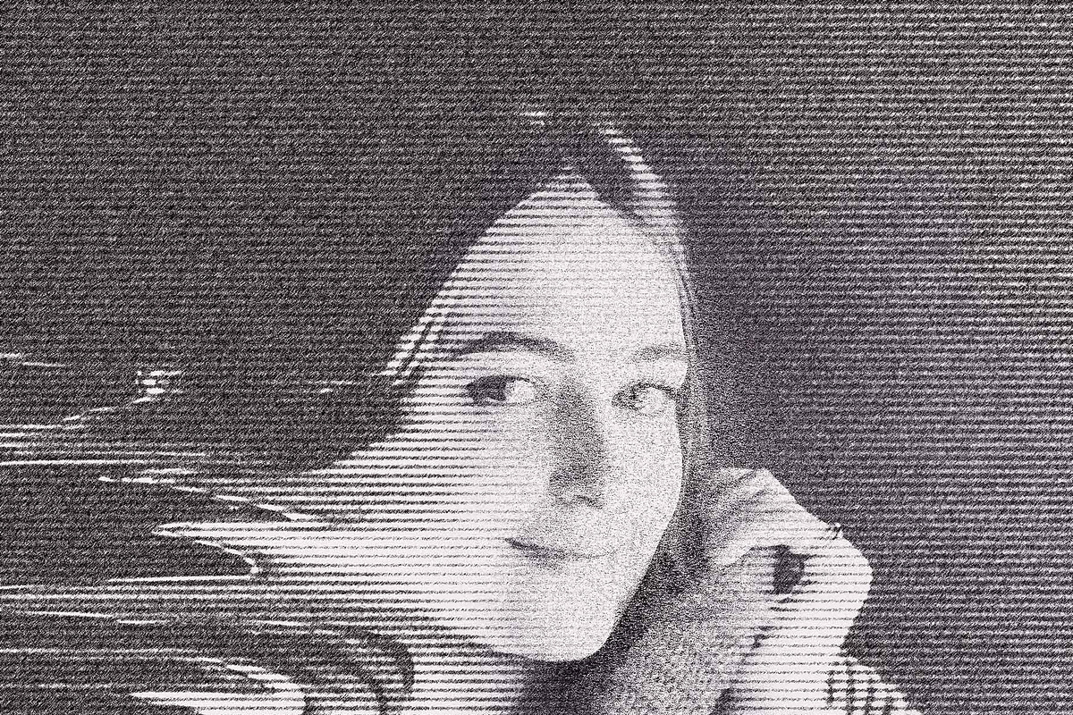 Smudge Photocopy Scan Photo Effect