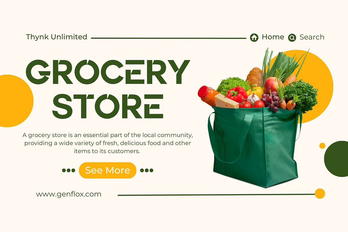 Genflox Futuristic Font Typeface