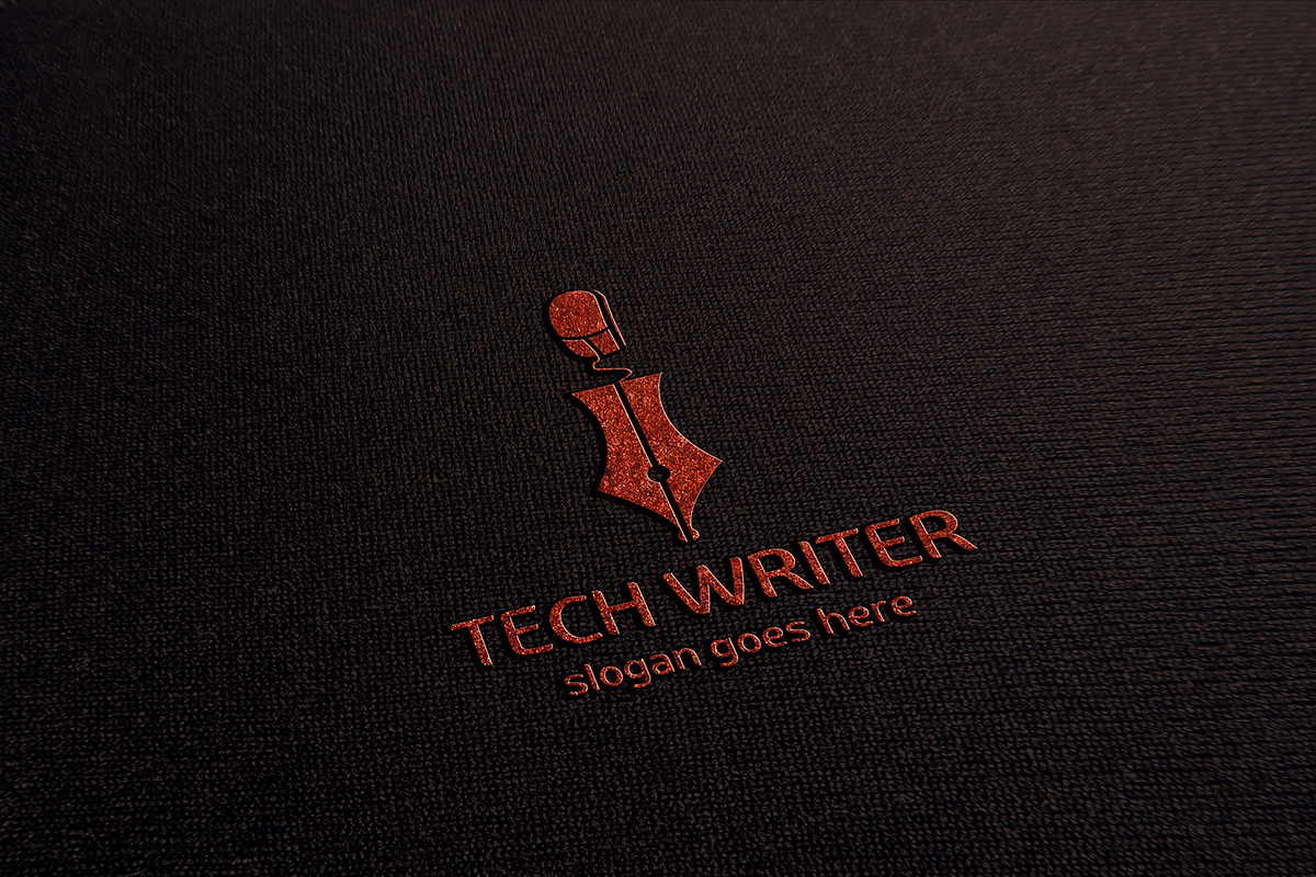 Tech Writer Logo, a Branding & Logo Template by GladicMonster