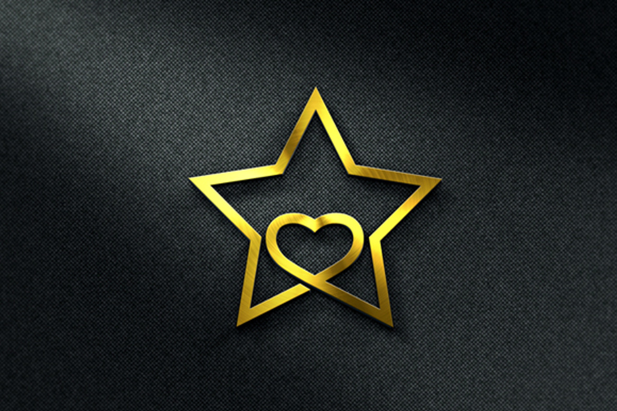 Star Love Logo Template, a Branding & Logo Template by gunaonedesign