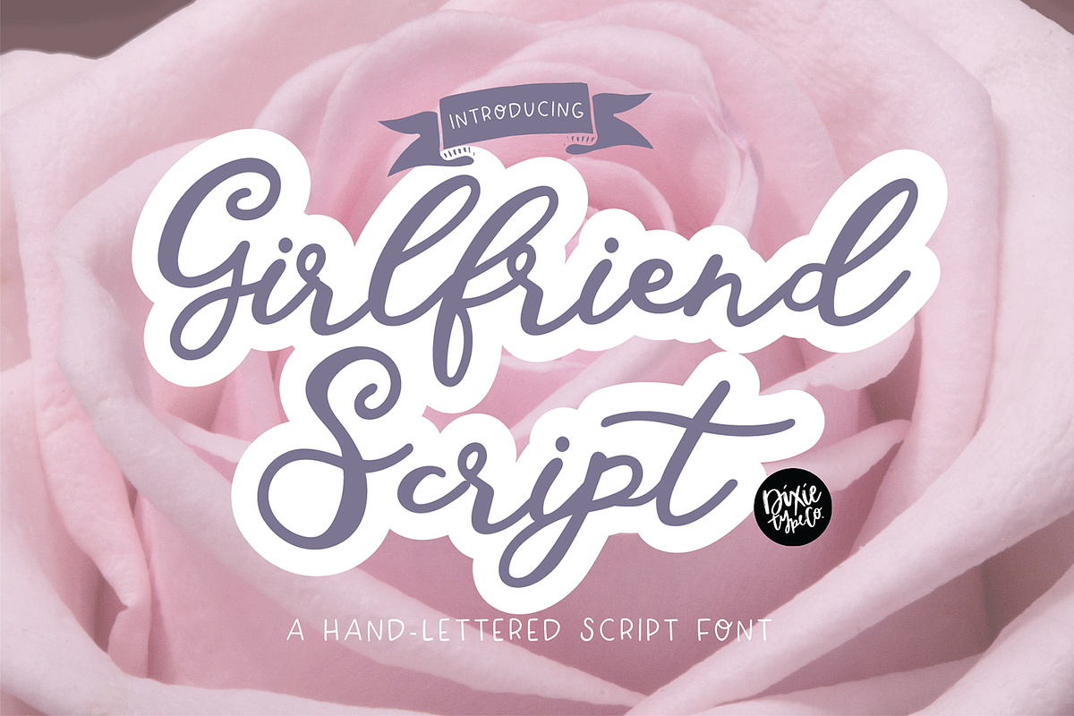 VALENTINE'S DAY Font Bundle, a Script Font by Blush Font Co. | Creative ...