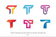 6 Best of Letter T Logos, a Branding & Logo Template by nospacestore