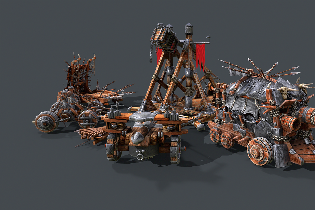 Medieval War Machines, a Cars & Vehicle 3D Model by Beatheart Creative ...
