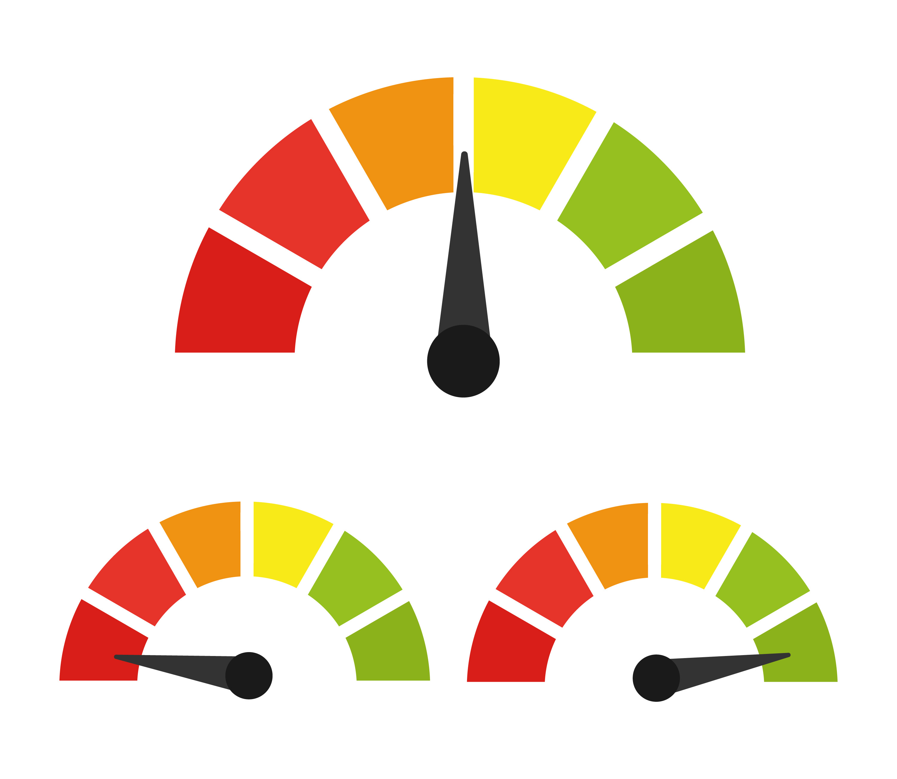 Speedometer. Vector flat icon, a Healthcare Illustration by Drum-magic