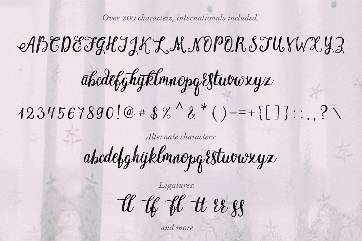 Hazel script + extras, a Script Font by Carola-Corujan