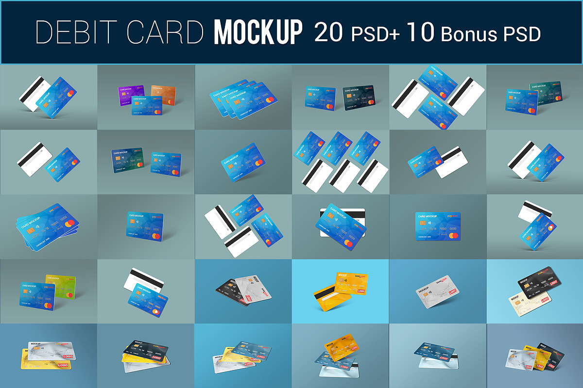 Debit Card Mockup