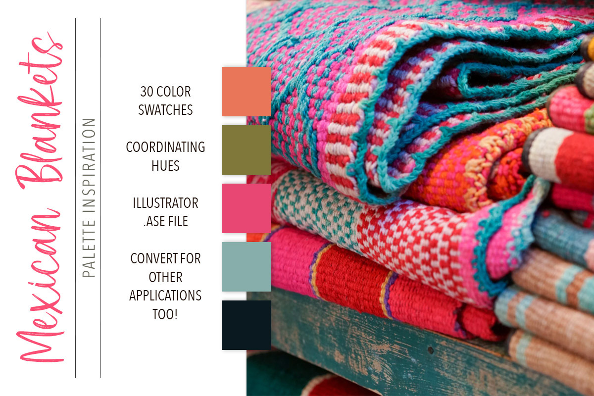 Illustrator Color Palette Bundle V8, a Palette Add-On by Jennadesigns
