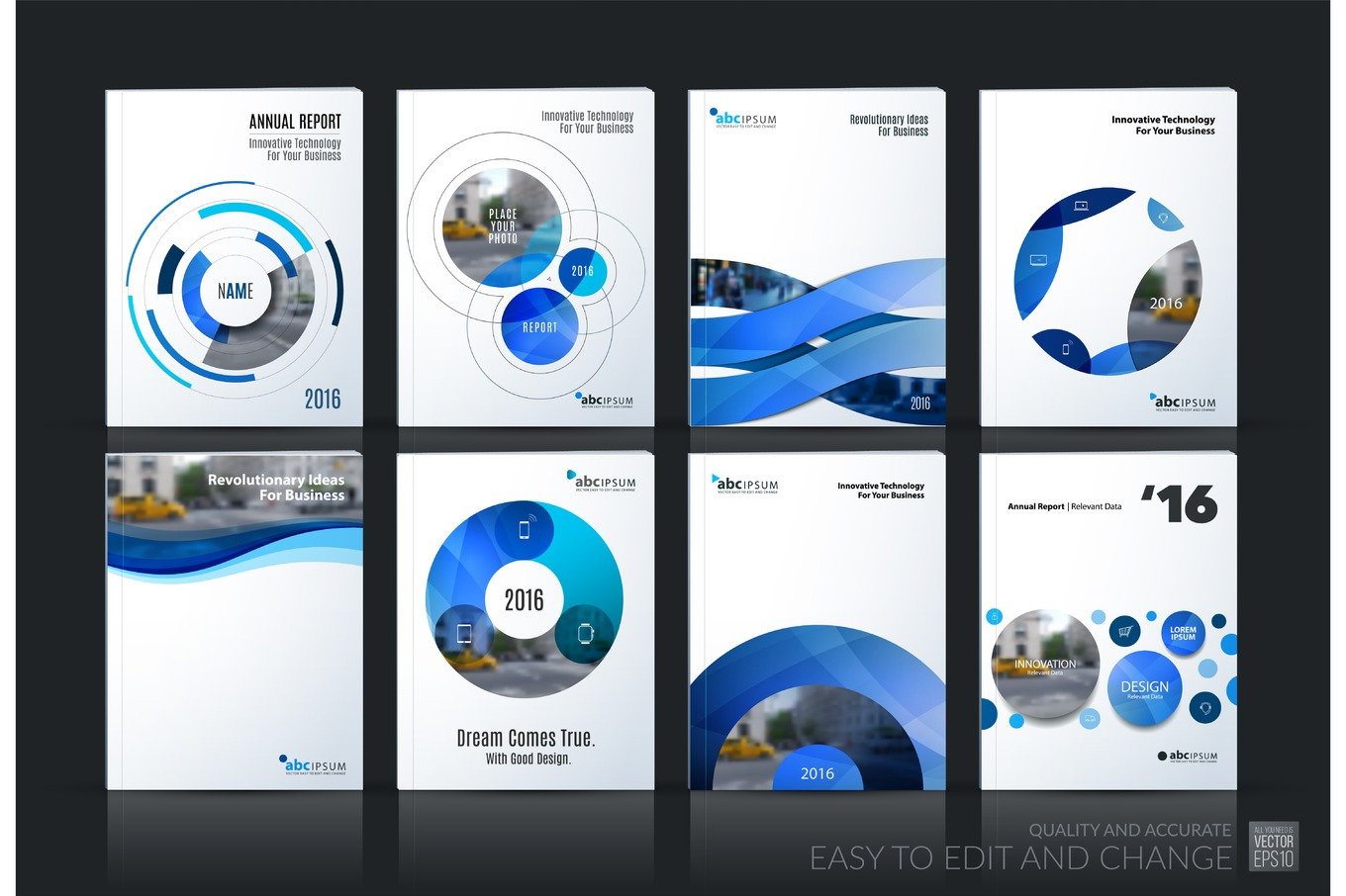 Business vector. Brochure template layout, cover soft design ann, a ...