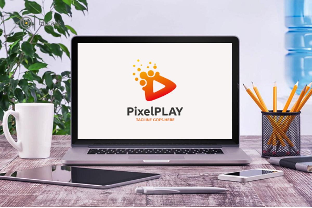 Pixel Play Logo, a Branding & Logo Template by Bintank Studio