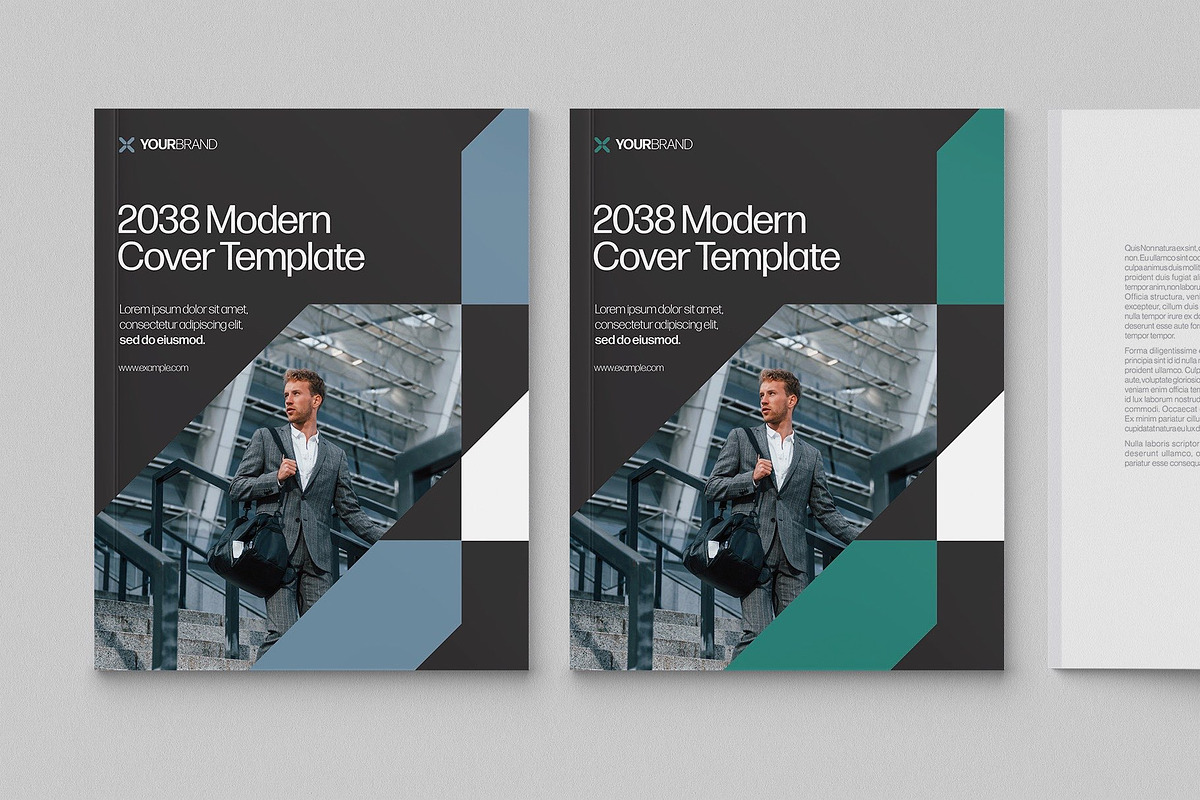 Brochure Cover Template, a Brochure Template by BrandPacks