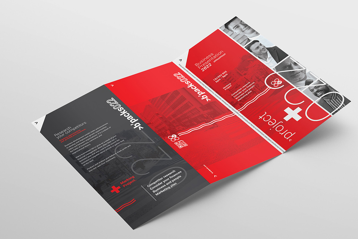 Swiss Style Templates Pack, a Flyer Template by BrandPacks