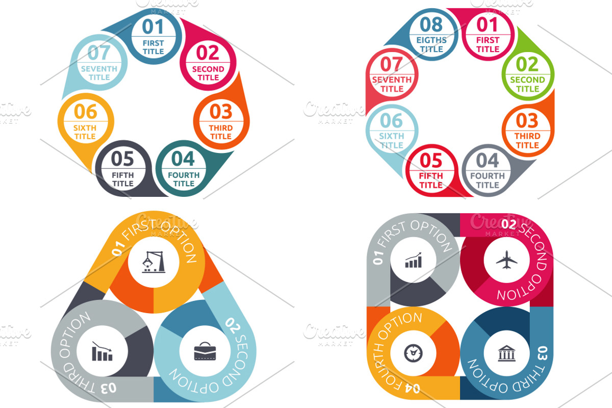 Flexible Infographic - Options, a Presentation Template by Infographic ...