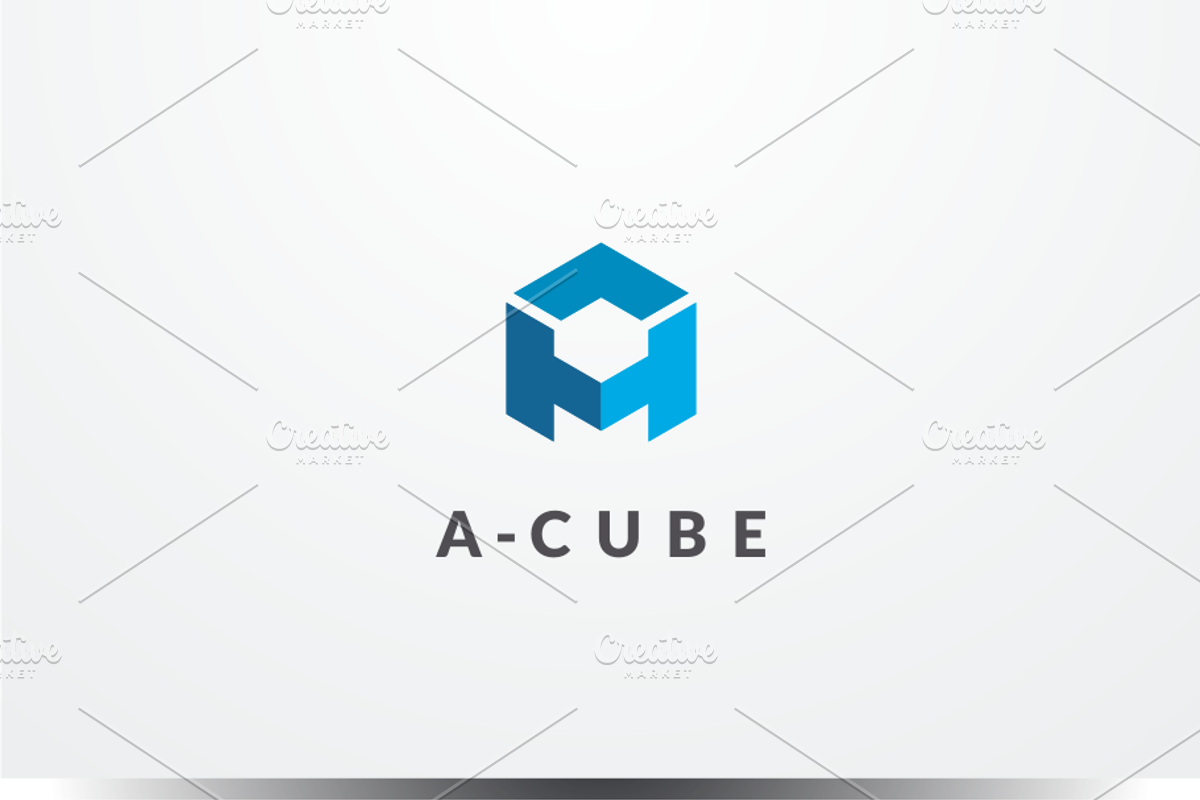 A Cube Logo, a Branding & Logo Template by yopie