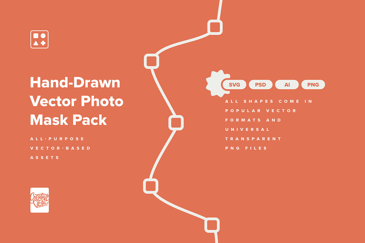 Hand-Drawn Vector Shapes Pack, an Object Graphic by Creative Veila ...