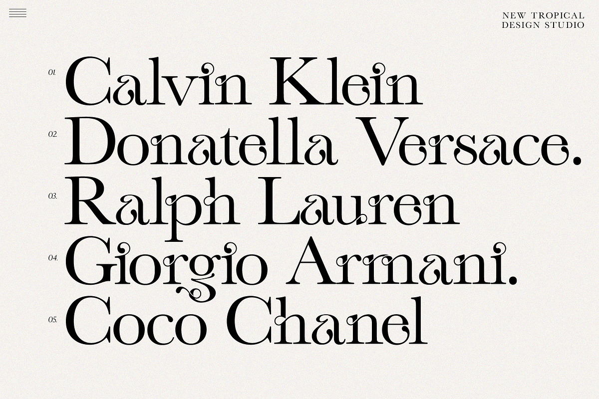 Vineyard - Serif Typeface, a Serif Font by Tropical Type