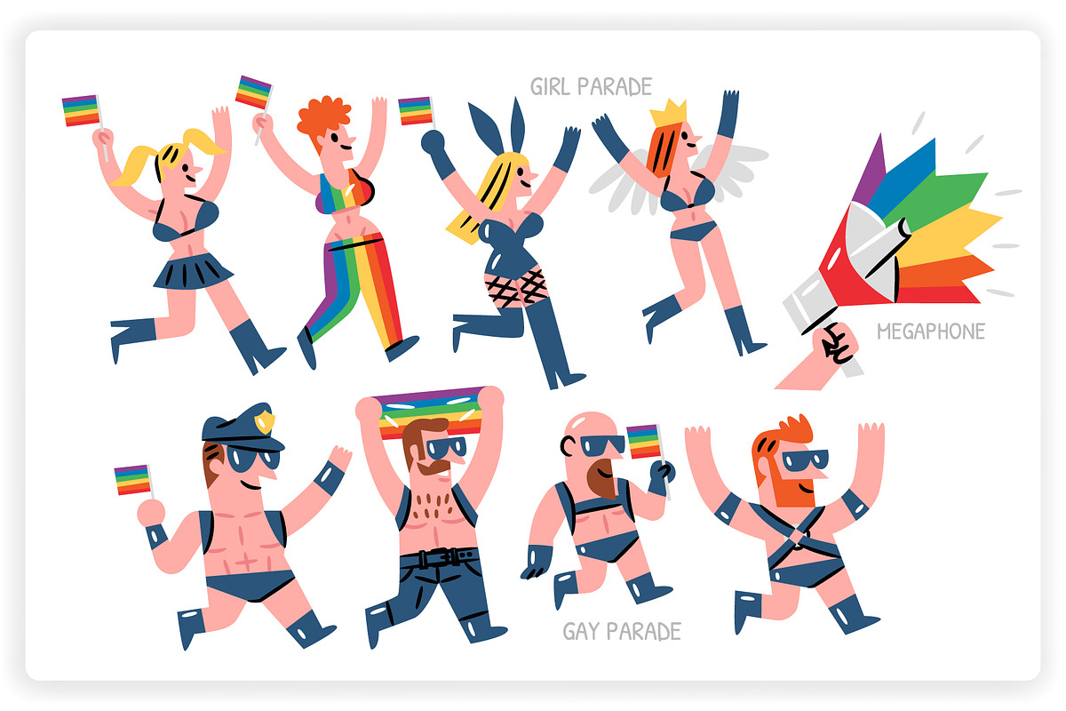 38 LGBTQ Illustration, an Illustration by monkik