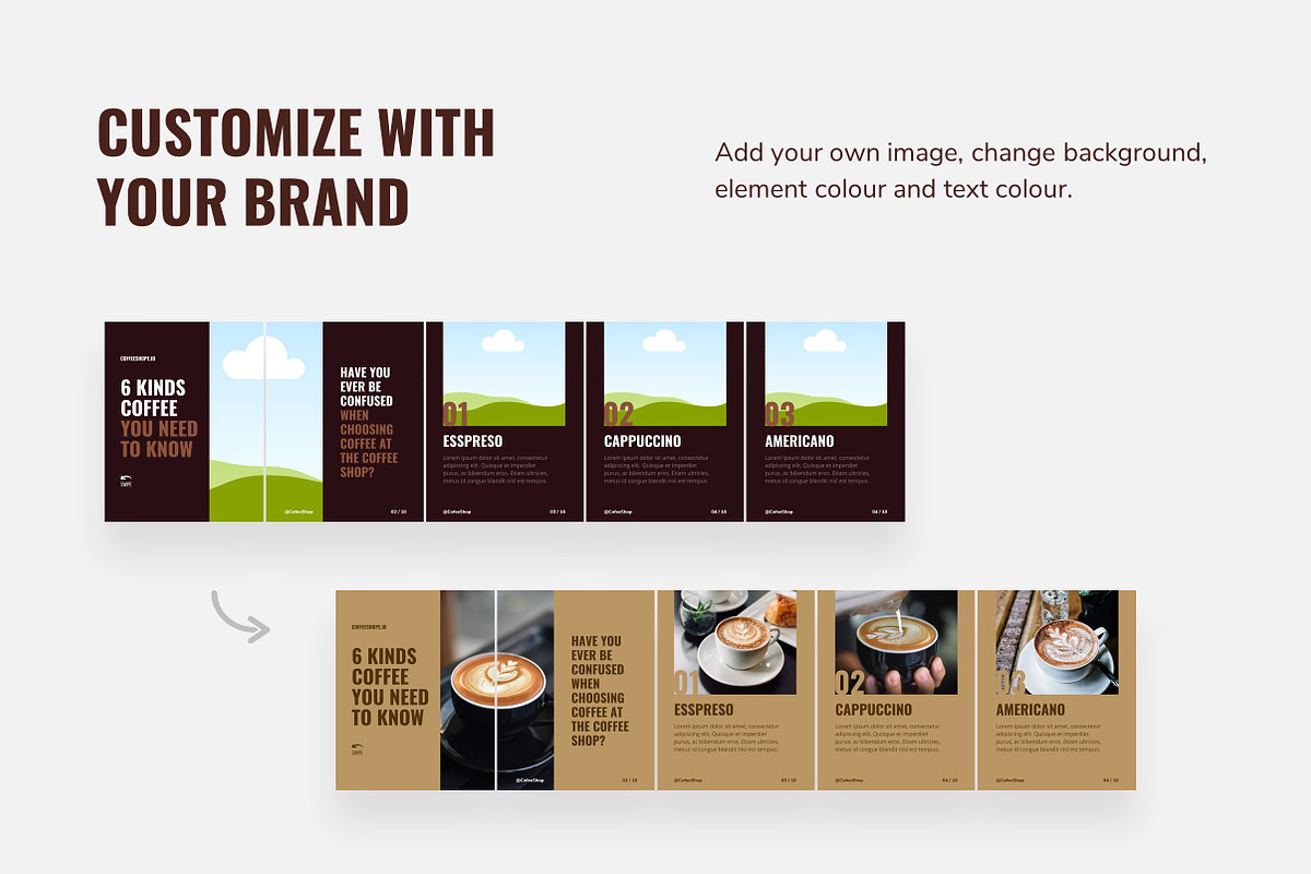 Coffee Instagram Carousel