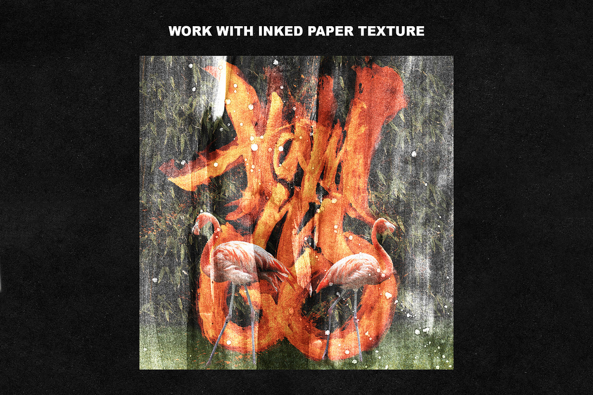 INKED PAPER TEXTURE PACK VOL.1, a Texture Graphic by BORT GRAPHIC