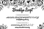 Brooklyn Script, a Script Font by Flycatcher Design