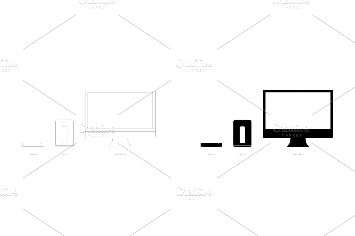 Apple Device Wireframe Mockups, an iPhone Mockup by blooon