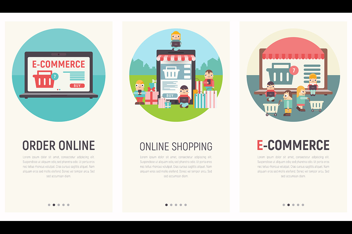 Mobile Shopping Apps, an App Template by ELFIVETROV DESIGN