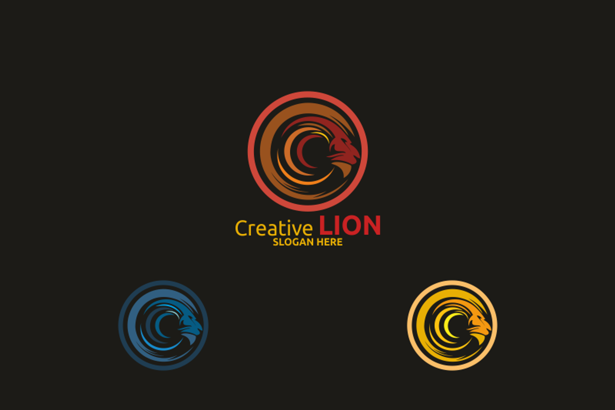 Creative Lion Logo, a Branding & Logo Template by Brandlogo