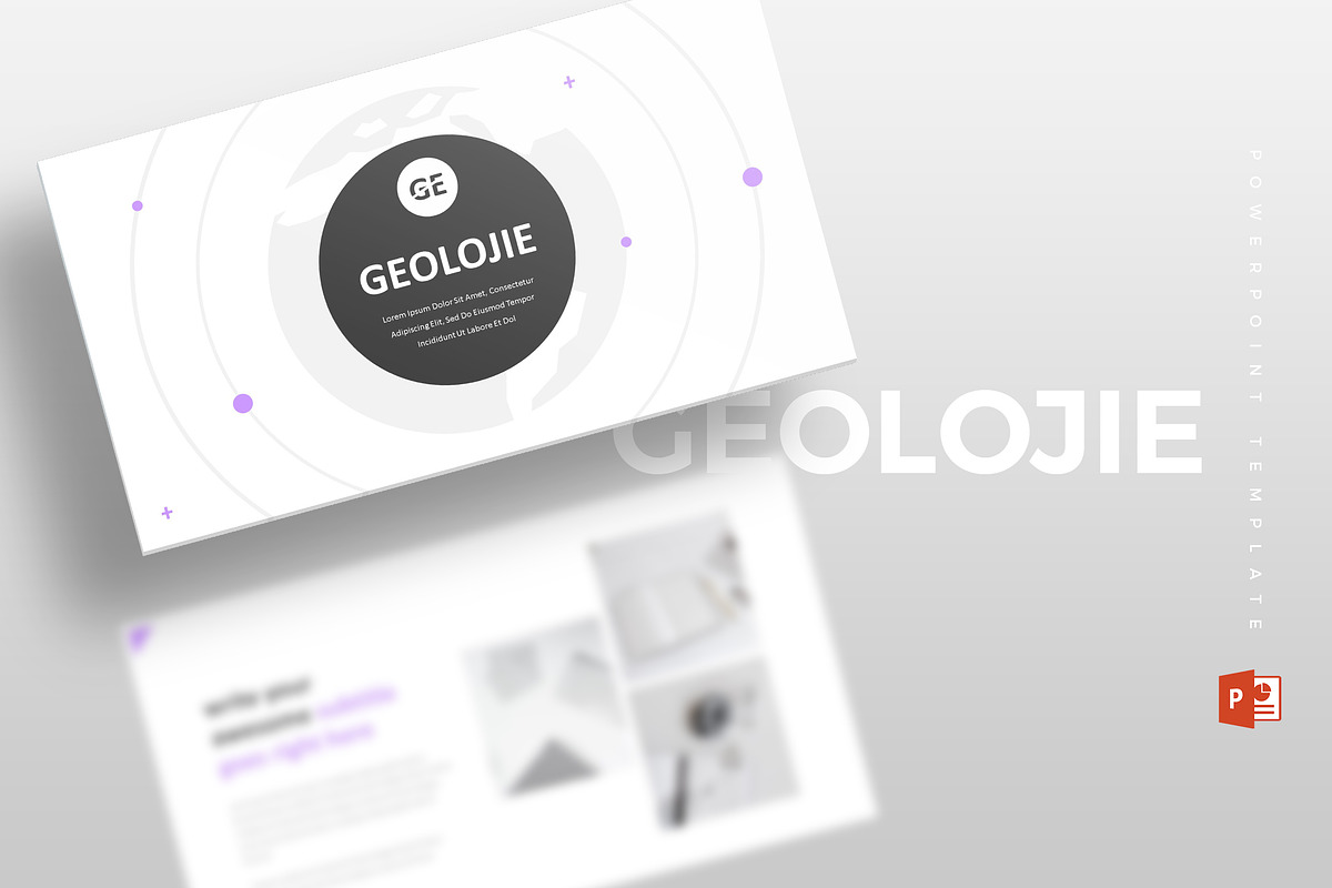 Geolojie - Powerpoint Template, a Presentation Template by AQR Studio
