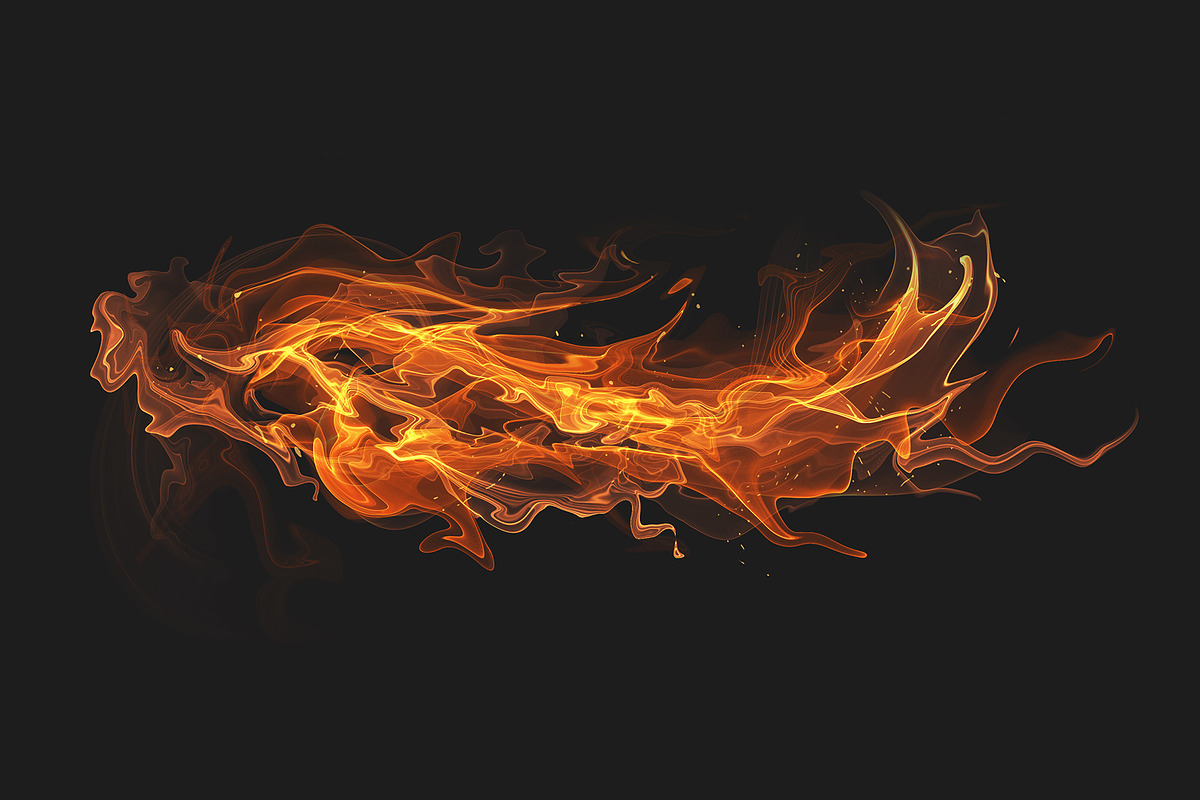 30 Realistic Fire Flames Design