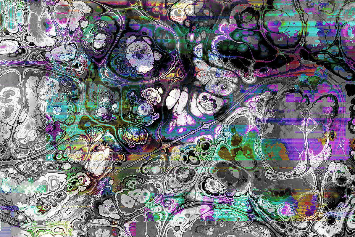 Digital Art glitch backgrounds