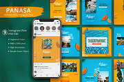 Panasa - Summer Hotel Instagram Post | Social Media Templates ...