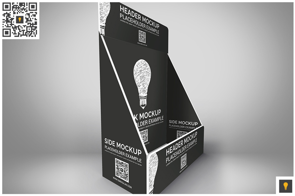 Table Top Display Mockup, an Advertising Mockup by Shocky Design Studio