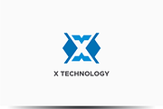 X Technology Logo, a Branding & Logo Template by yopie
