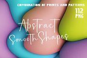 Smooth Soft Shapes graphic bundle, a Background Graphic by Sofs designs ...