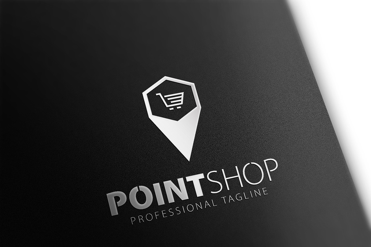Point Shop Logo, a Branding & Logo Template by Creative Dezing