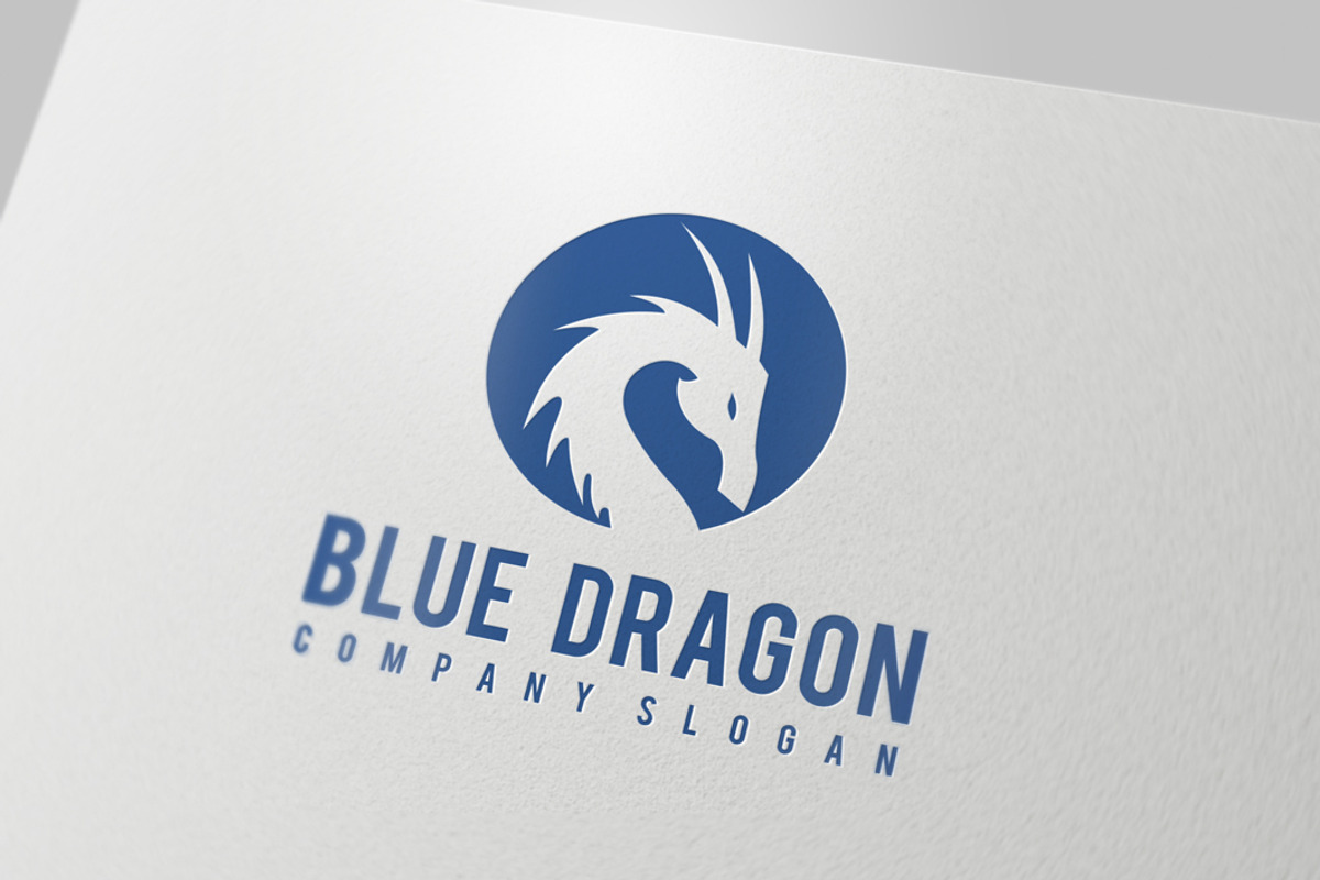Blue Dragon, a Branding & Logo Template by Vectorwins Premium Shop