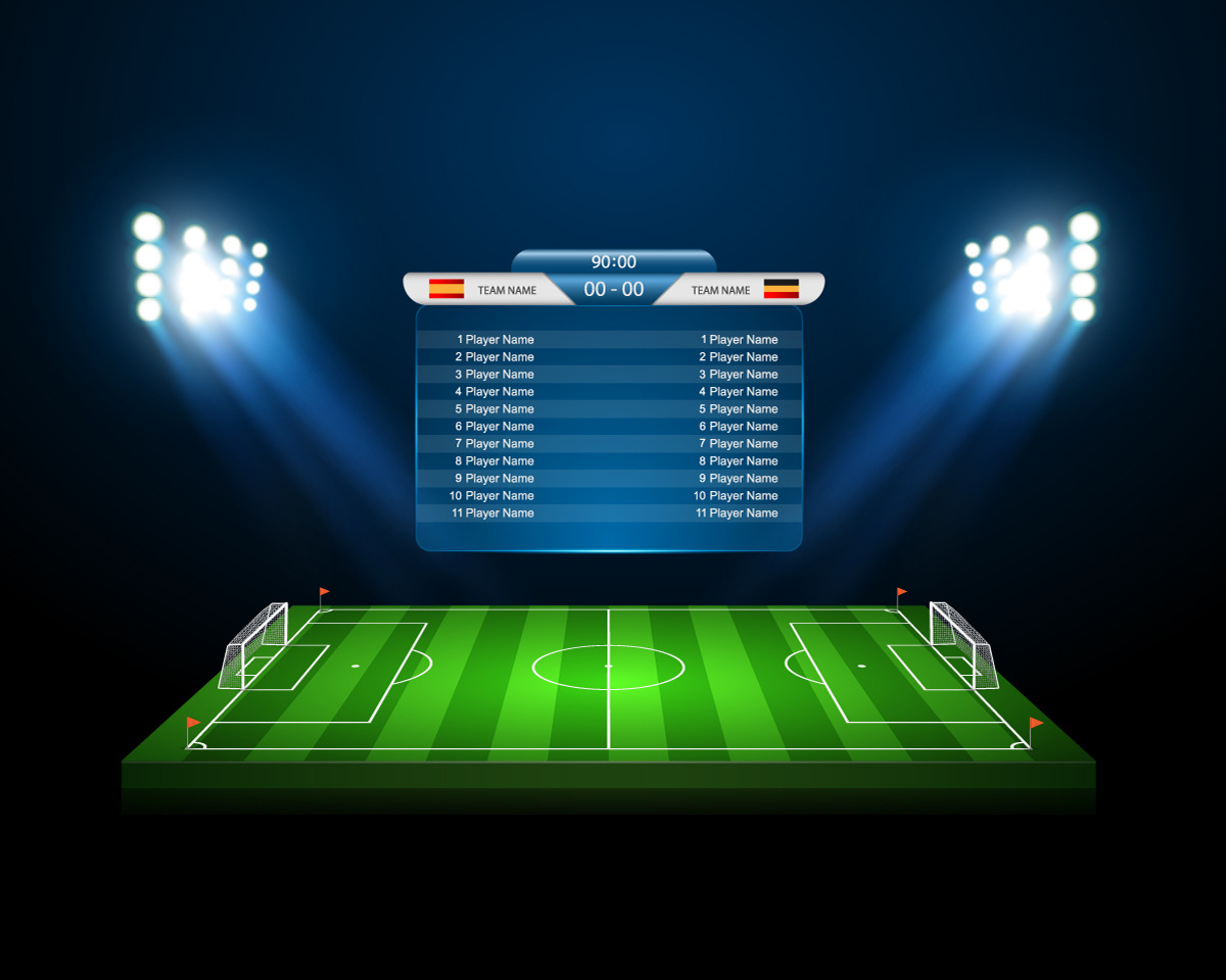 Set of vector soccer field 12 in 1, a Texture Illustration by S_design