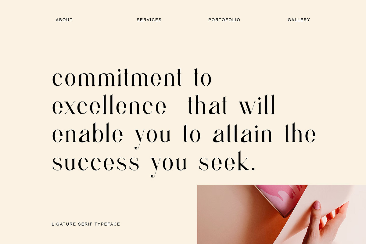 Bling Unique Serif Typeface, a Serif Font by yaqublekker