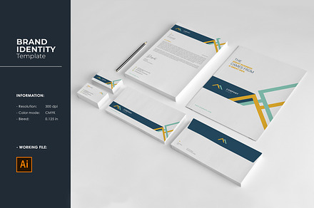 Printly Corporate Identity | Stationery Templates ~ Creative Market